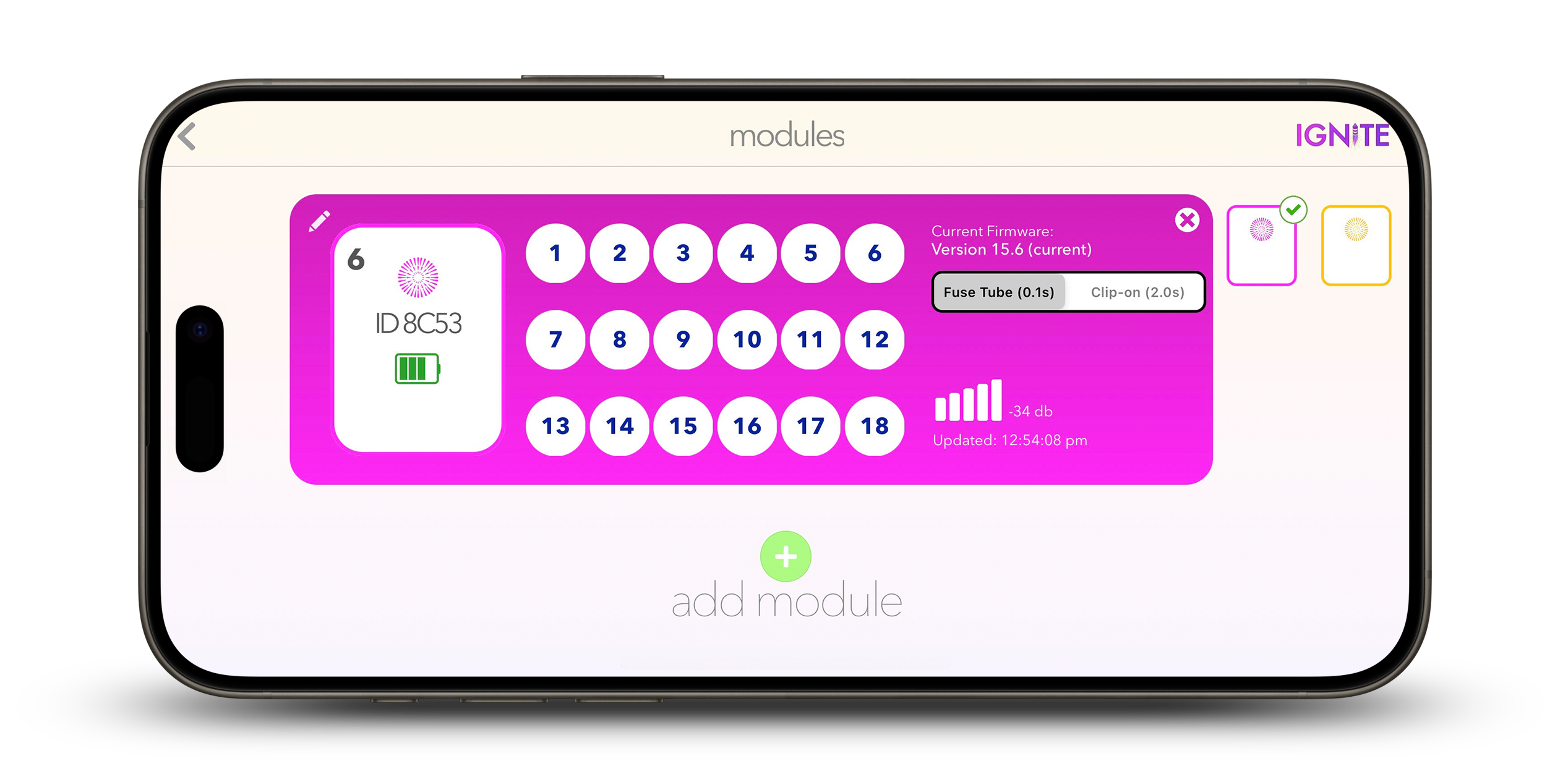 IGNITE™ USA - Smartphone Fireworks Firing System