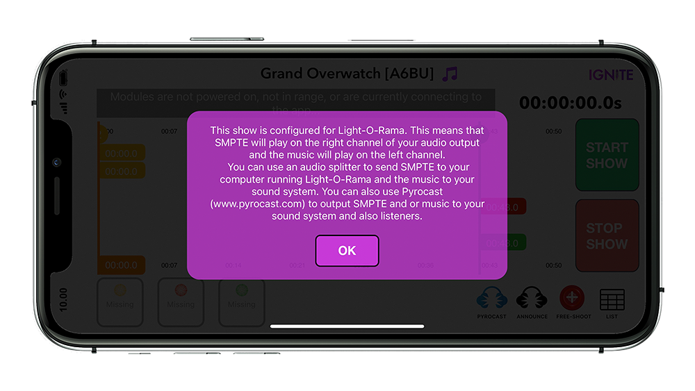 IGNITE™ USA - Smartphone Fireworks Firing System