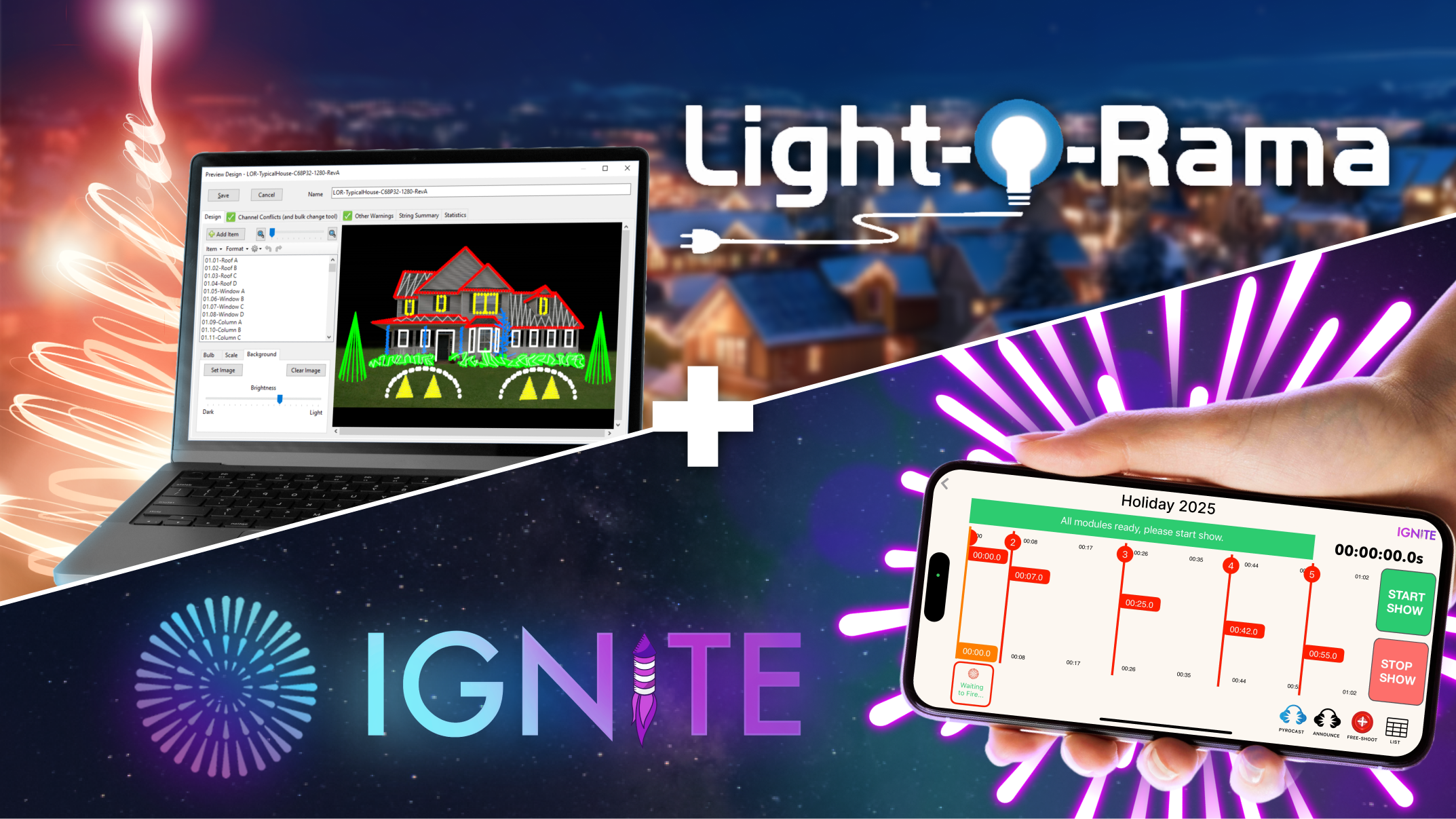 IGNITE™ USA - Smartphone Fireworks Firing System